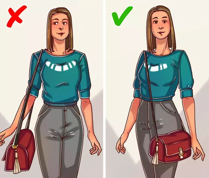 9 gudrybės, kaip pasirinkti maišelį, iš kurio jūs neturite nugara 205_1