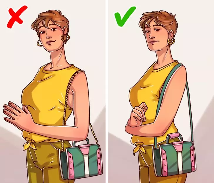 9 gudrybės, kaip pasirinkti maišelį, iš kurio jūs neturite nugara 205_4