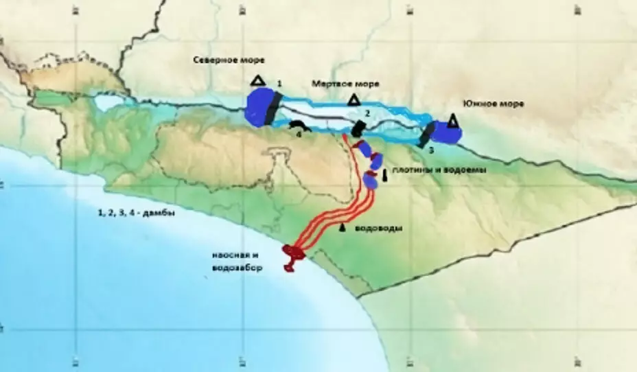 Un dos plans máis atrevidos é a construción dun gasoduto no mar Vermello