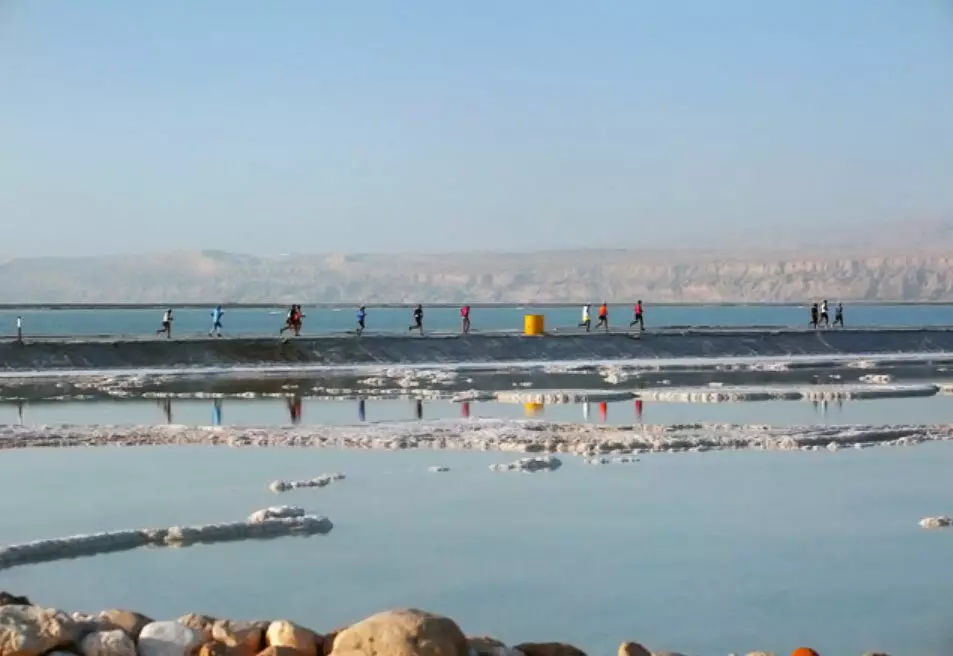 Mrtvo morje - najnižje mesto na zemlji