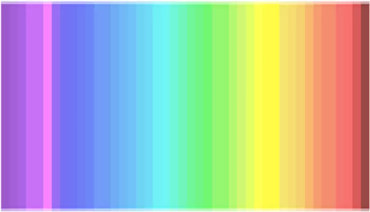 Solo il 25% delle persone vede tutte le sfumature di questo spettro. 4442_1