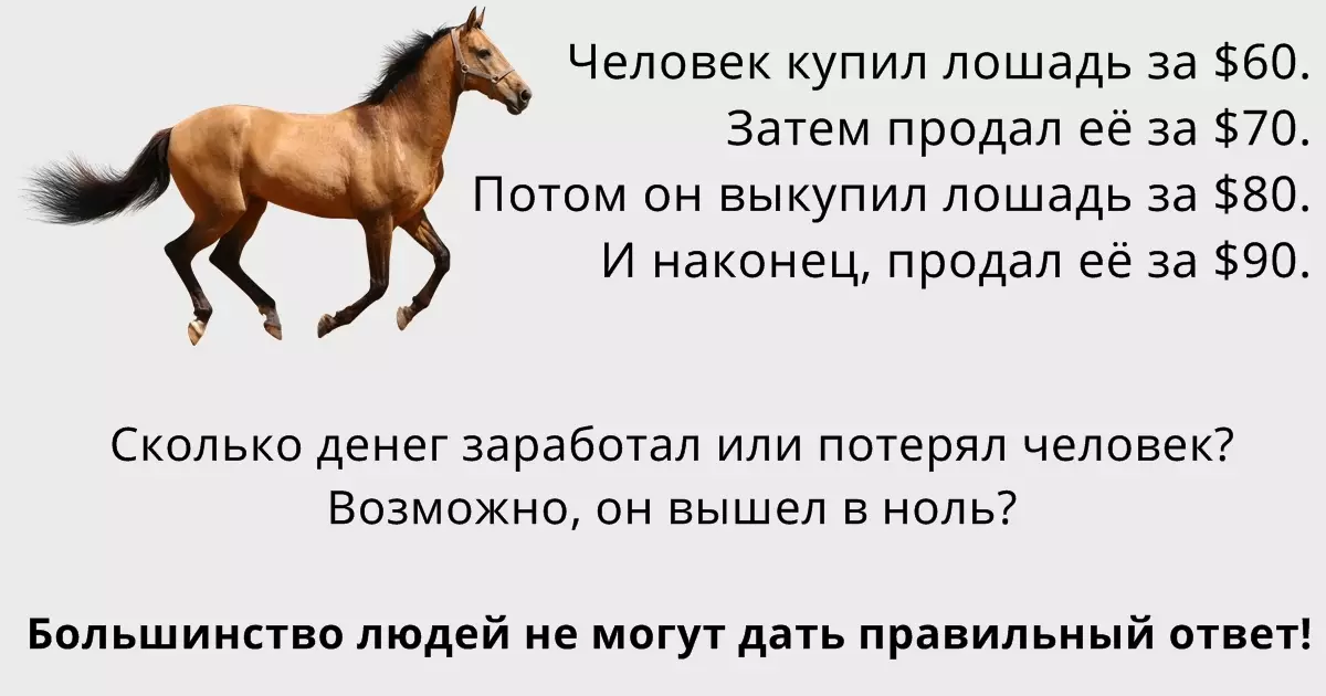 Задачата за ученици, които могат да решат да не всеки възрастен