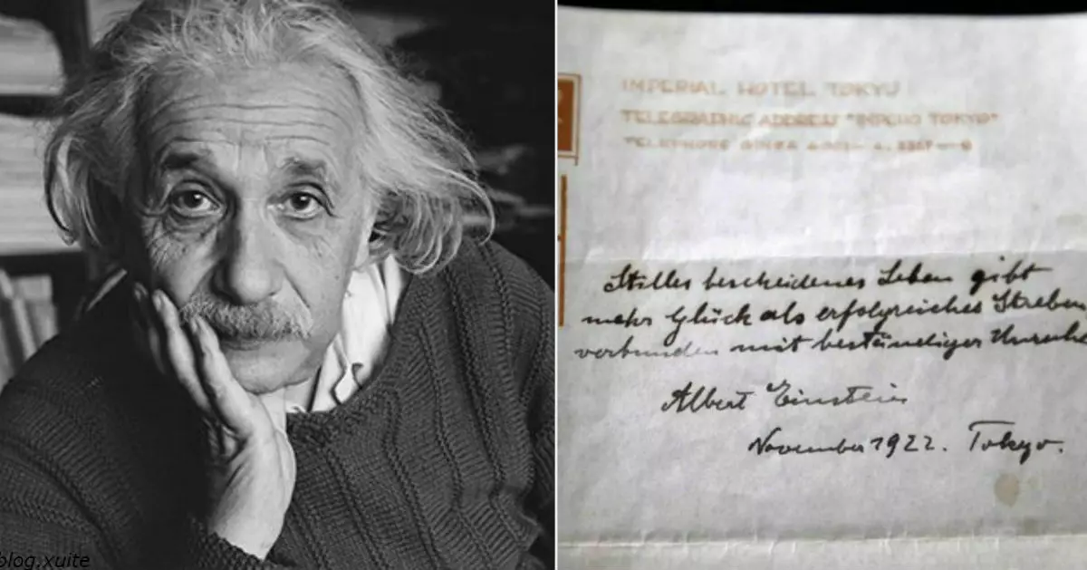 Tajna sreća prema Einsteinu 4747_1