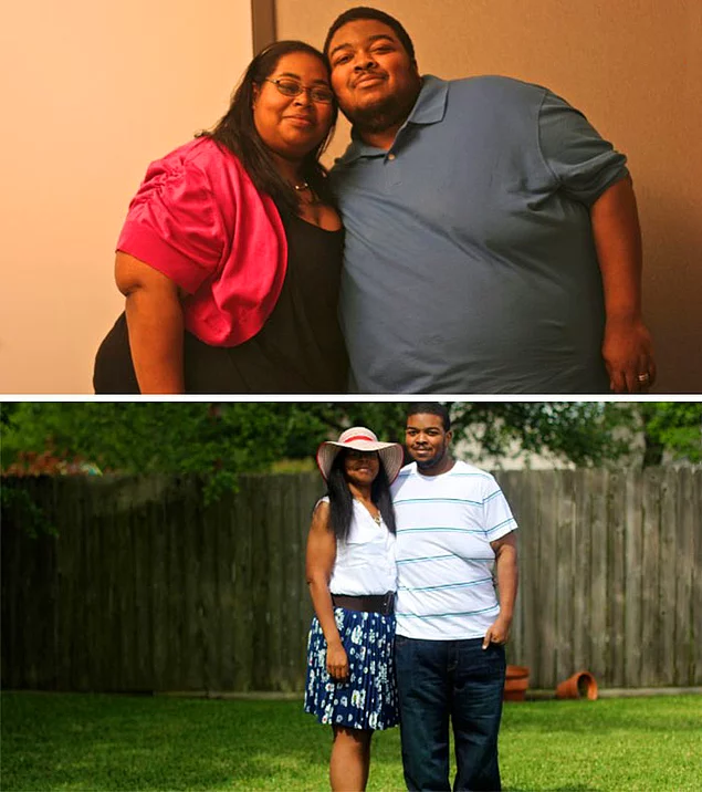I to år tabte de 227 kg for to!