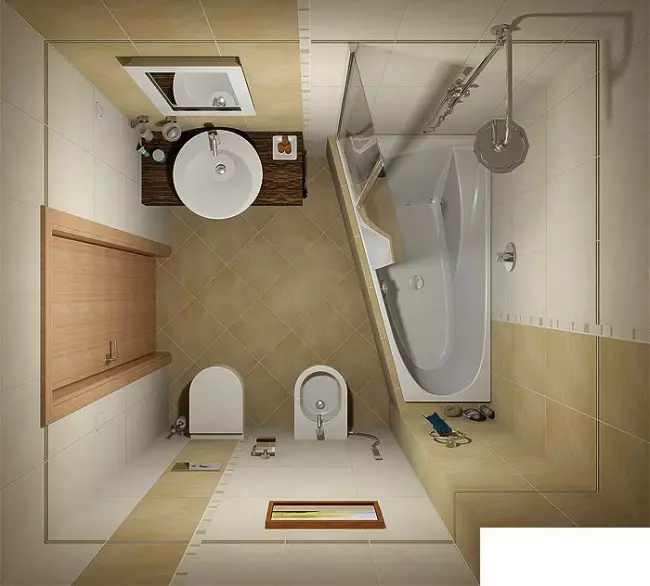 Odlične ideje, kako se prilegati v majhno kopalnico vse, kar potrebujete 5934_3