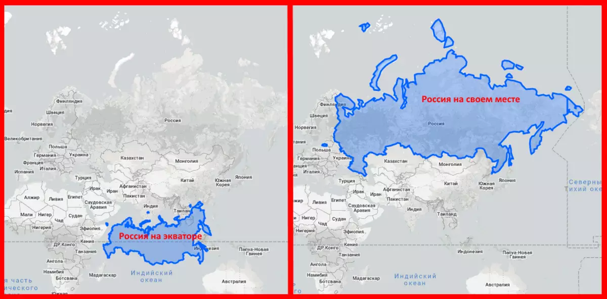 Rusya'nın boyutu