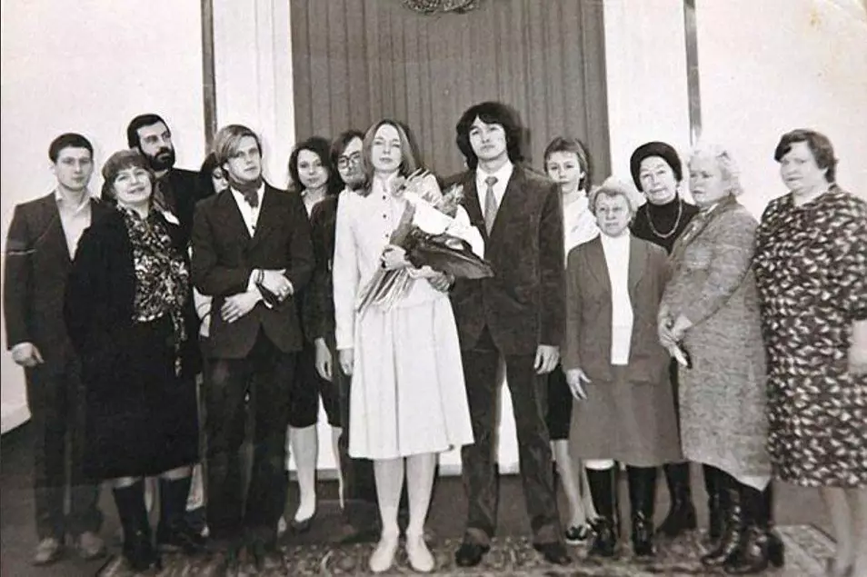 13 φωτογραφίες γάμου των Σοβιετικών Διασημότητες 8618_13