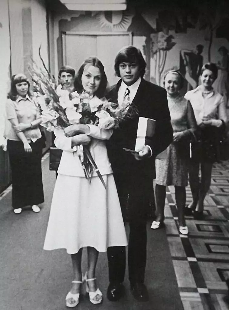 13 φωτογραφίες γάμου των Σοβιετικών Διασημότητες 8618_2
