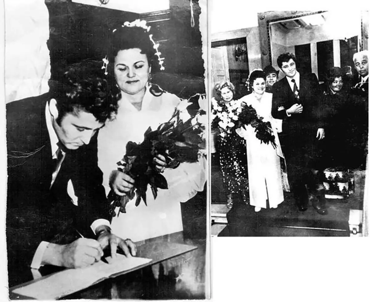 13 vestuvių nuotraukos sovietų įžymybių 8618_5