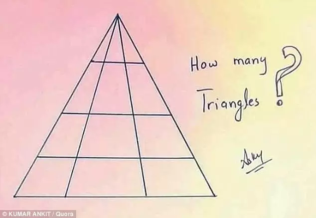 Hur många trianglar på bilden? (Pussel, erövrade Internet) 9017_3