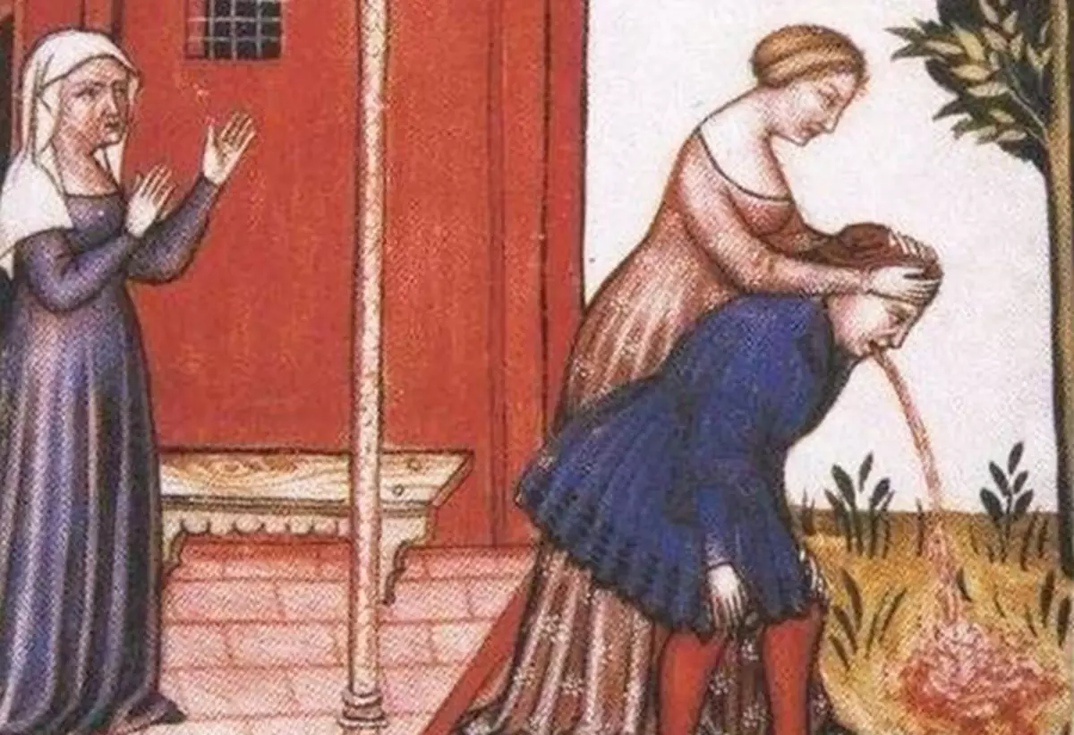 Garam rubbing lan rekomendasi liyane saka abad pertengahan kanggo ngrawat bayi 9184_8