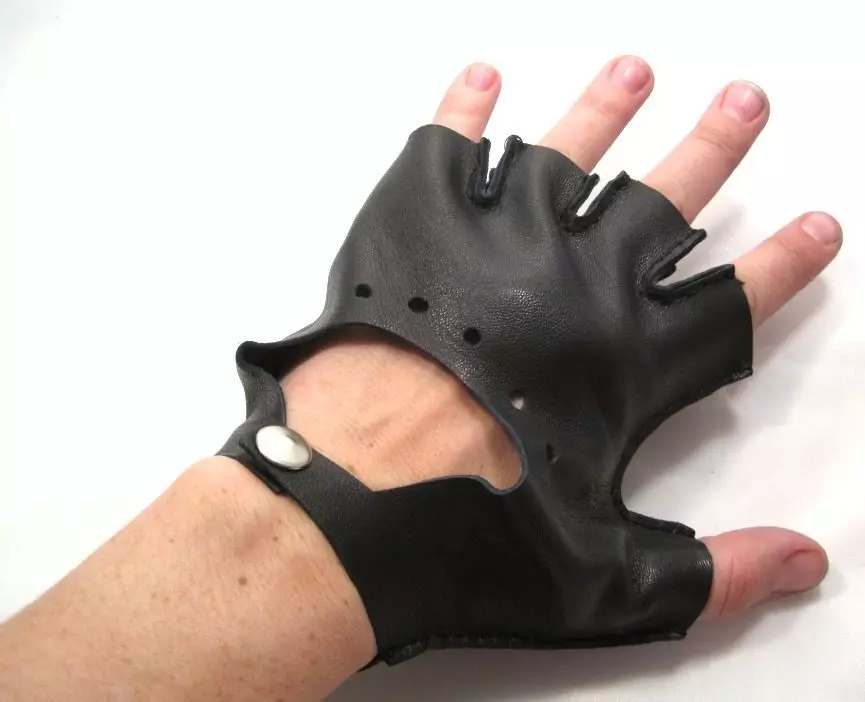 Ako si šiť krátke kožené rukavice 1035_1