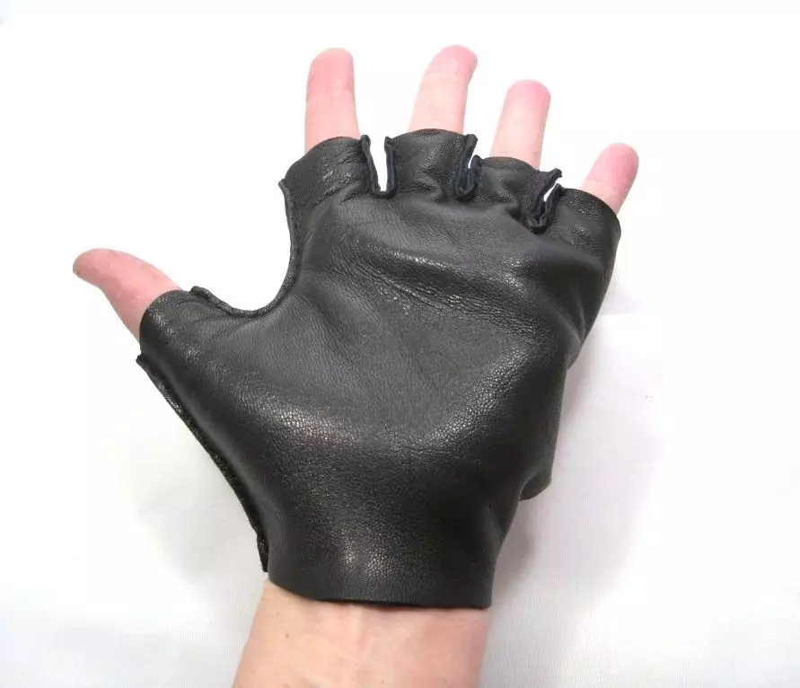Ako si šiť krátke kožené rukavice 1035_2