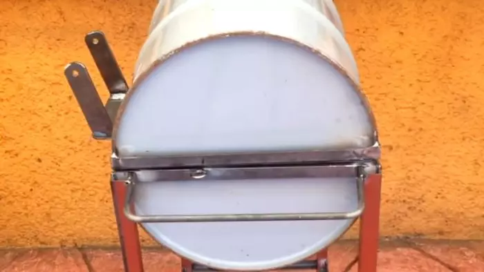 Grill barrel metal full-size