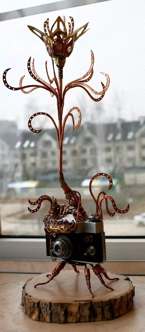 Cvet v slogu Steampunk za shranjevanje okraskov 1615_1