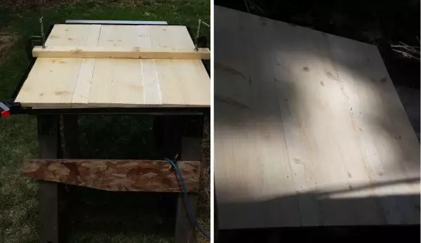 Drewniany stół z klejonym stołem 2106_3