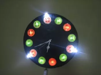 How to make a watch from cardboard with LED backlight? 3058_2