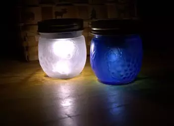 Homemade Solar Energy Light