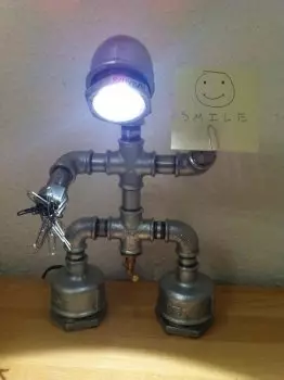 Robot lampe gør det selv 3124_1