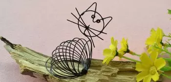 Wire Cat Stand. 3147_1