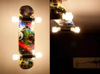 Bagaimana untuk membuat lampu papan skateboard 3529_1