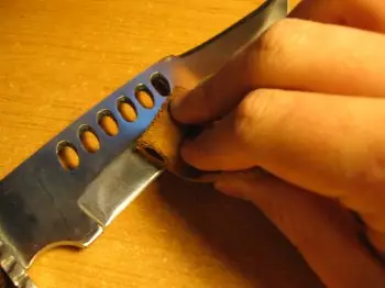 Lucruri utile mici în viața de zi cu zi: cum să obțineți un cuțit 5604_8