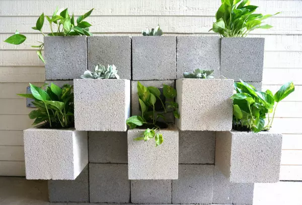 Vertical Garden of Concrete Blocks 6005_10