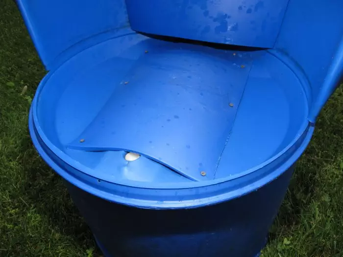 Cadeira de jardim de barril de plástico 6247_16