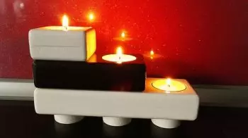 Lego candlestick melakukannya sendiri 6295_1