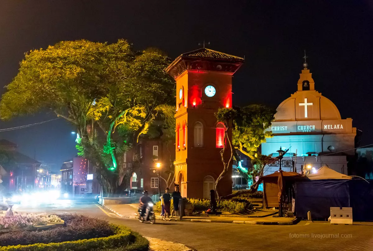 Malacca - u boji grada Malezije