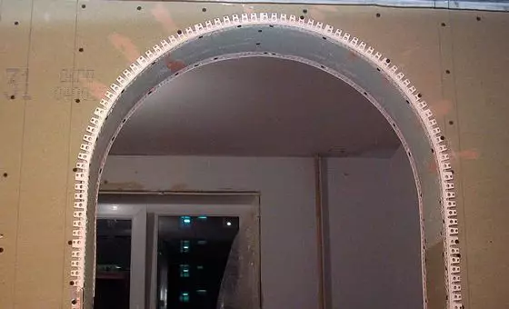 Arco interior de gesso cartonado - solução elegante 6362_5