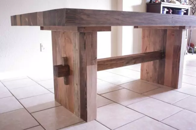 लकड़ी से डाइनिंग टेबल 6648_2