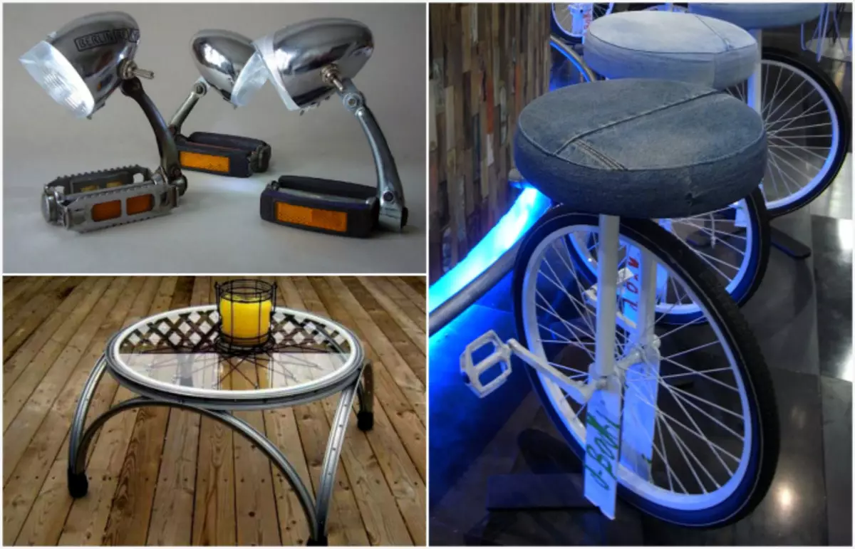 Idéias criativas usando rodas de bicicletas desnecessárias 6733_1