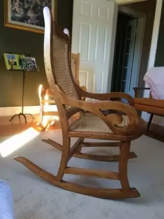 Krzesło bujane zrób to sam z drzewa 6743_2