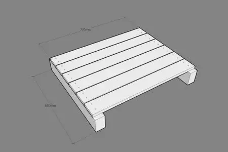 Talaan ng mga pallets gawin ito sa iyong sarili 6753_9