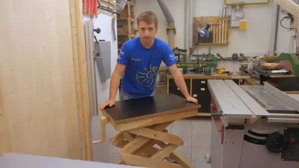 How to make a lifting adjustable table 6775_4