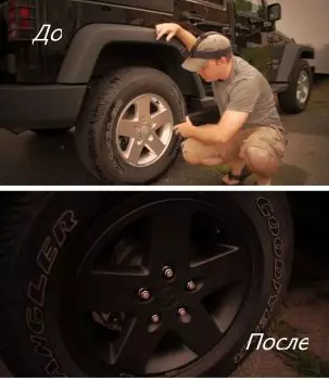 How to paint discs auto not removing the wheels 6951_1