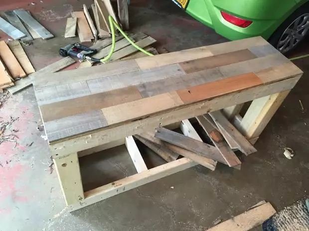 Table for aquarium from wooden pallets 699_5
