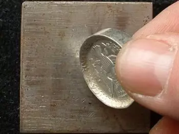 Cincin dari koin dengan tangan Anda sendiri 7033_2