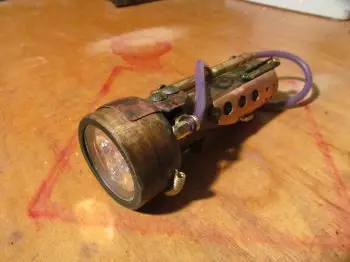 Homemade zaklamp