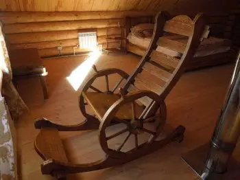 Wooden rocking chair gawin ito sa iyong sarili 7301_2