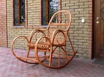 Drvena stolica za ljuljanje 7301_4