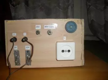 Transformer Power Supply sa iyang kaugalingon nga mga kamot 7315_2