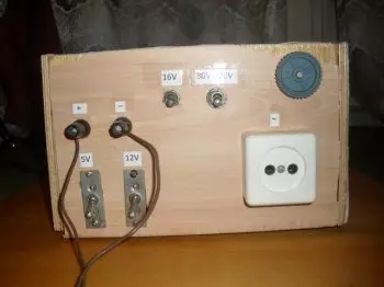 Transformer Power Supply sa iyang kaugalingon nga mga kamot 7315_5