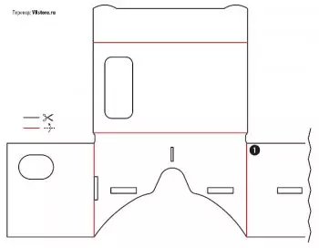 Virtual Reality Glasses gjør det selv 7416_3