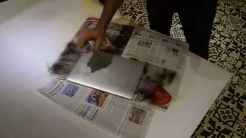 Kuidas maalida sülearvuti oma kätega 7444_5