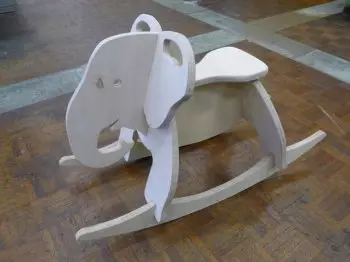 כיסא הנדנדה של הילדים של הפיל בידיה 7570_3