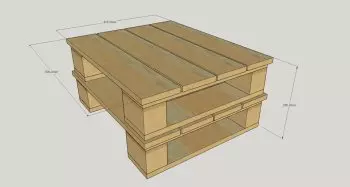 Table basse avec dessin avec vos propres mains 7795_2