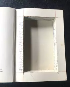 Mini-caja fuerte del libro con tus propias manos. 7873_5