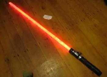 We make a light sword from star wars 7955_1